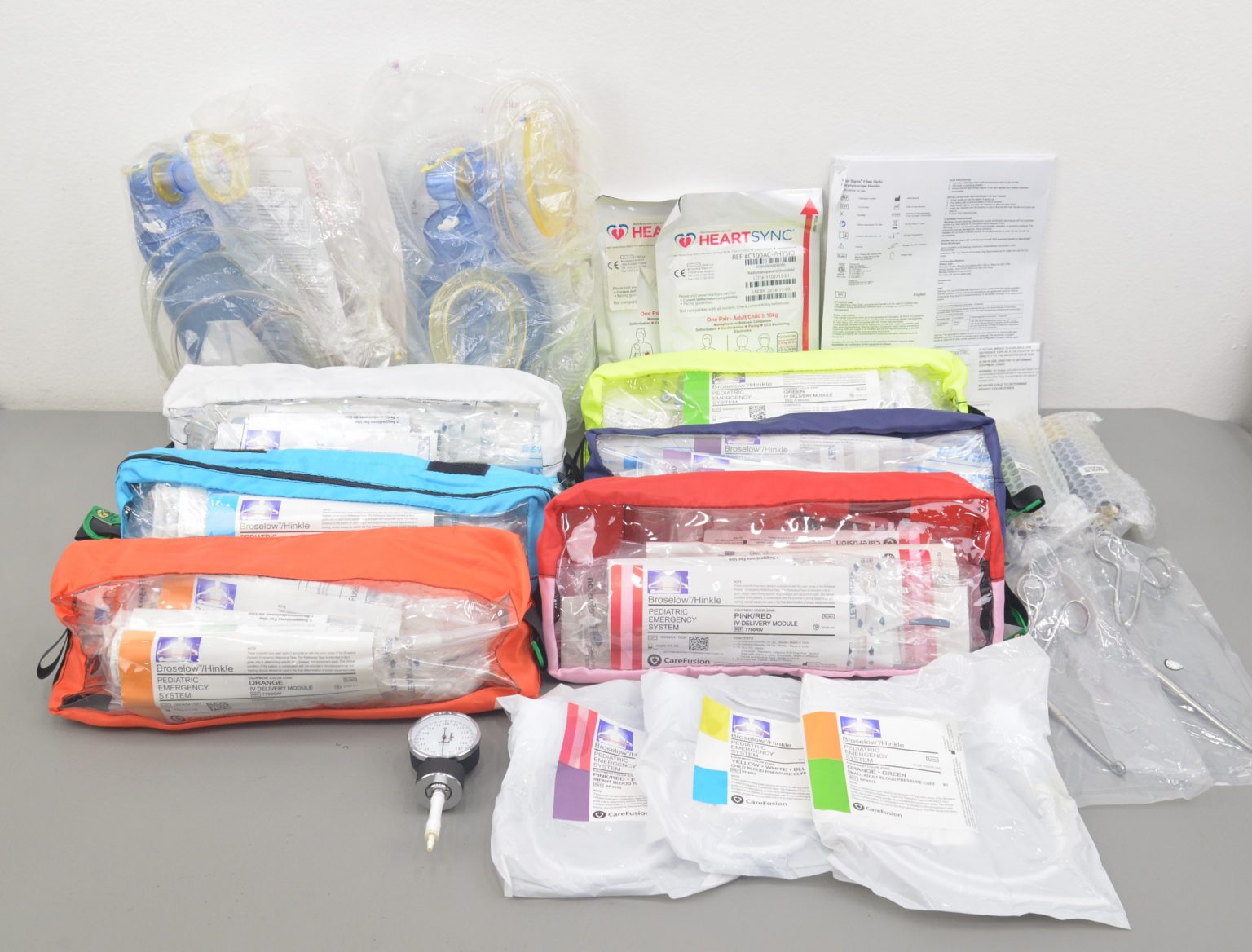 New CareFusion AE-4700 Broselow/Hinkle Pediatric ALS Color-Coded ...