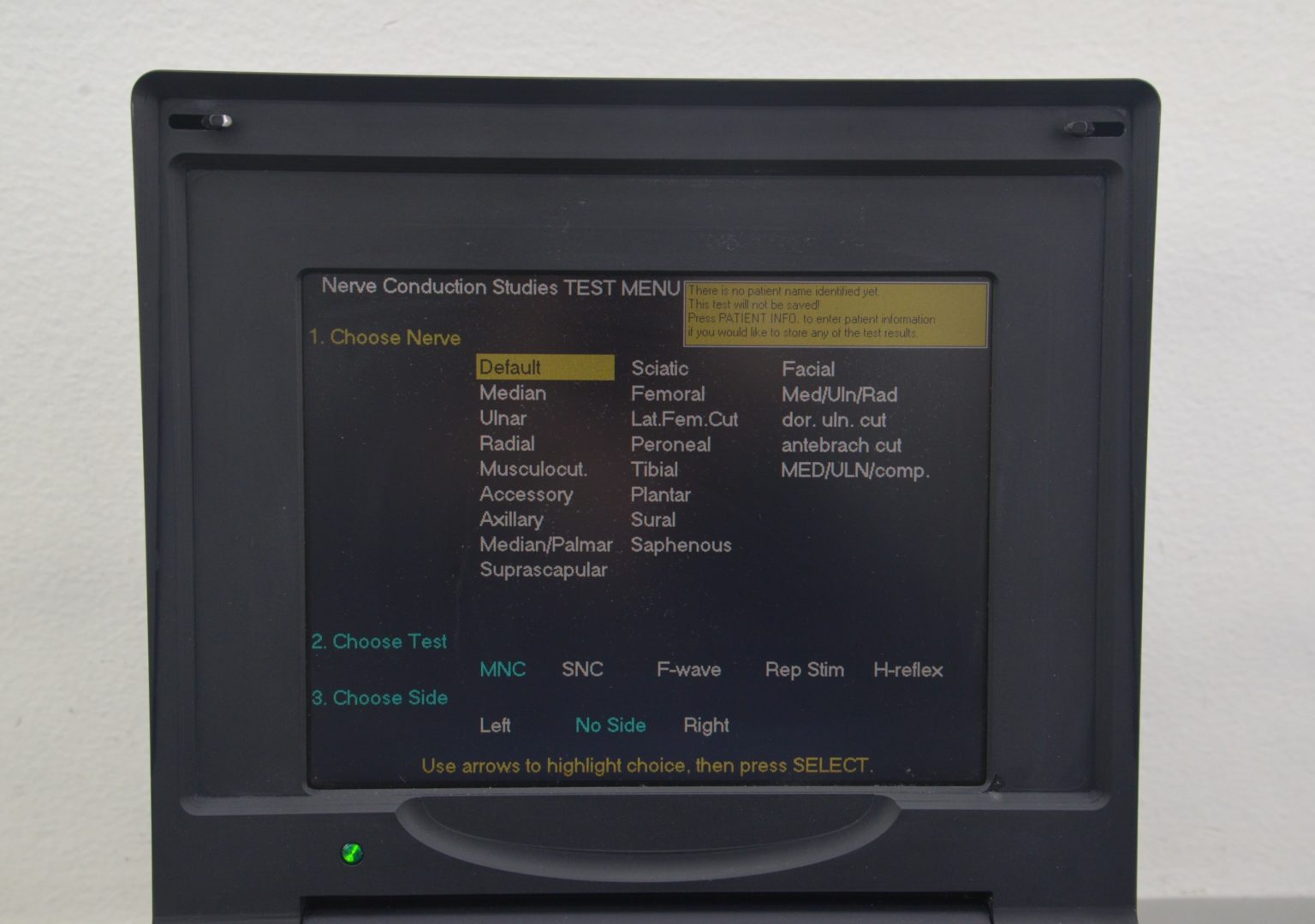 XLTEK Excel Tech NeuroMax 640 EMG/NCV Neurodiagnostic Tester Unit w ...