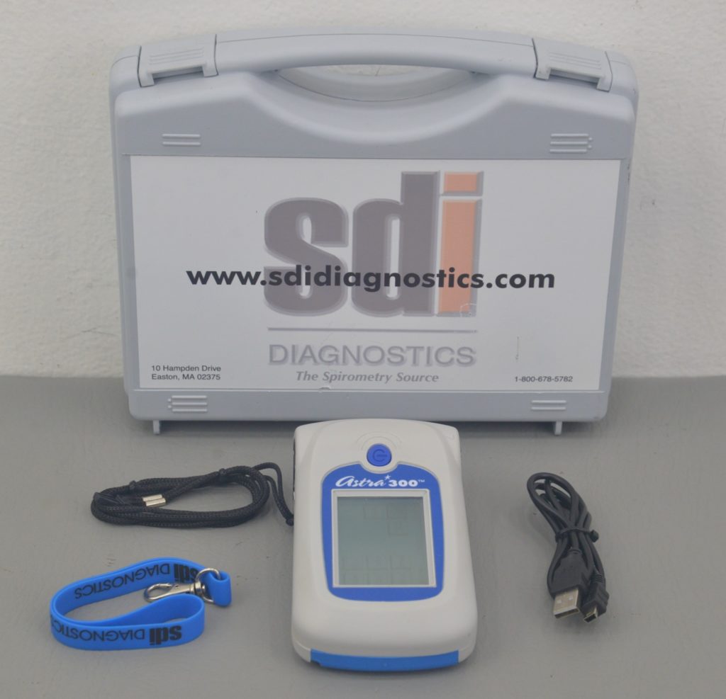 SDI Diagnostics Astra 300 Multi-Functional Touchscreen Spirometer 29 ...