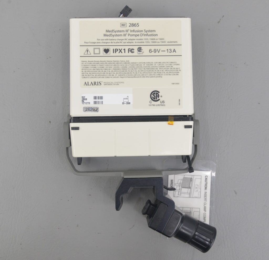 Alaris IVAC MedSysyem III 2865B Series Infusion System Multi Channel IV ...