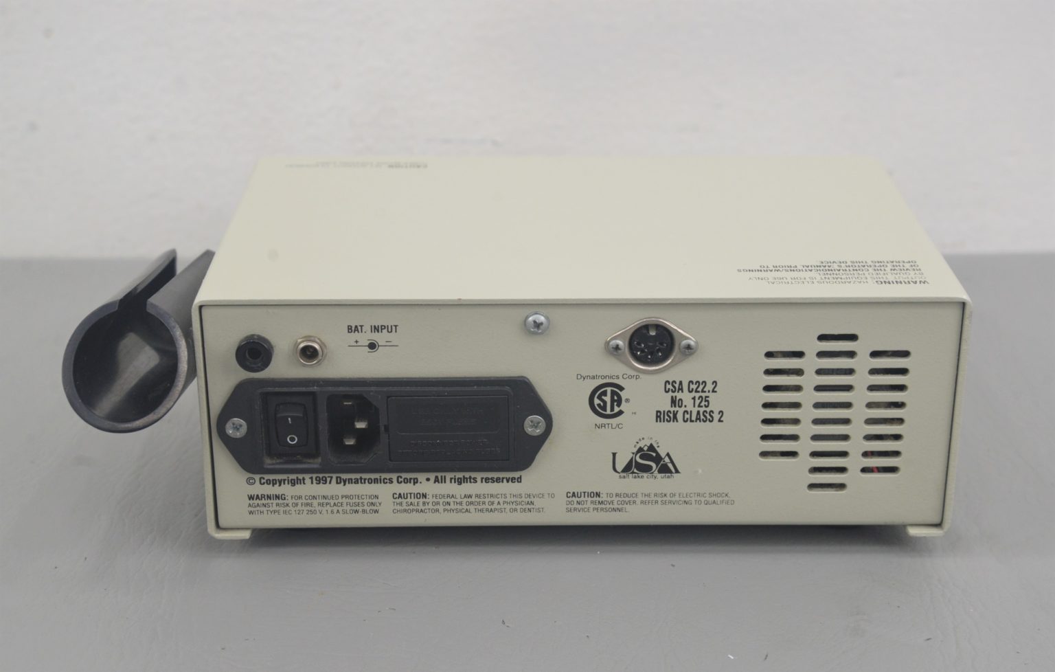 Dynatronics D950 Plus Ultrasound Generator DRF-100 w/ Probe Applicator ...