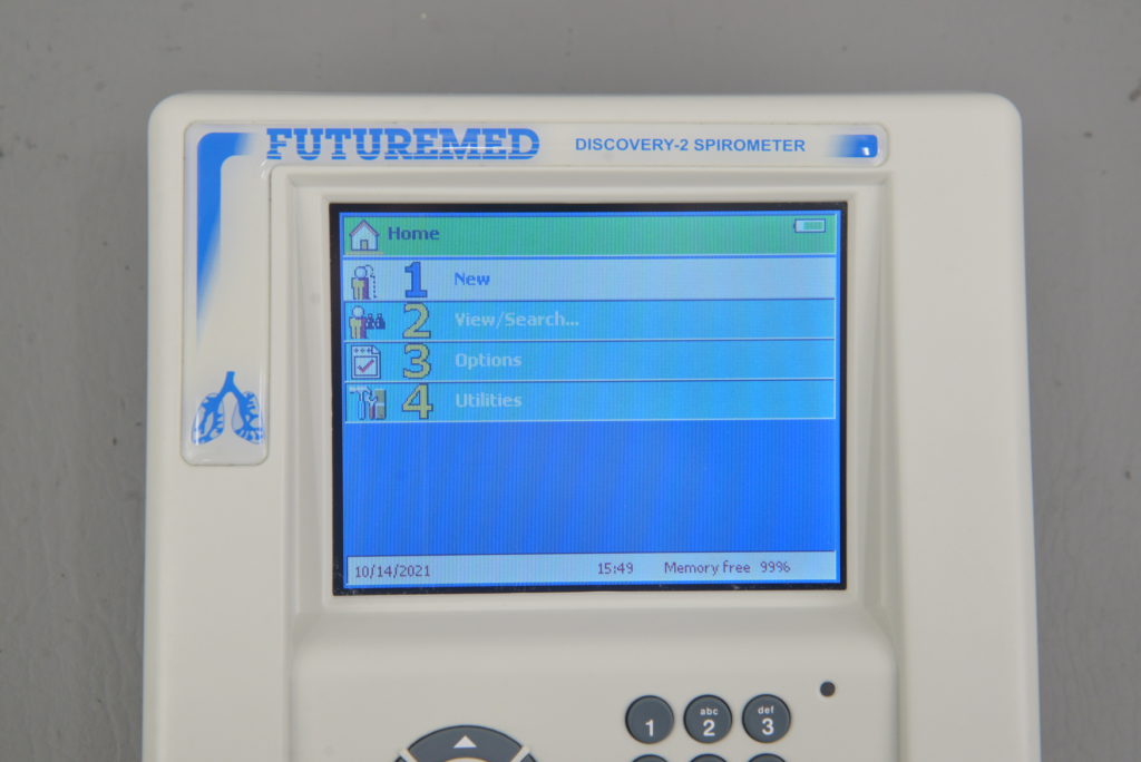 FutureMed Discovery-2 Portable Diagnostic Spirometer V1.9 System D2-35000 – Rhino Trade LLC