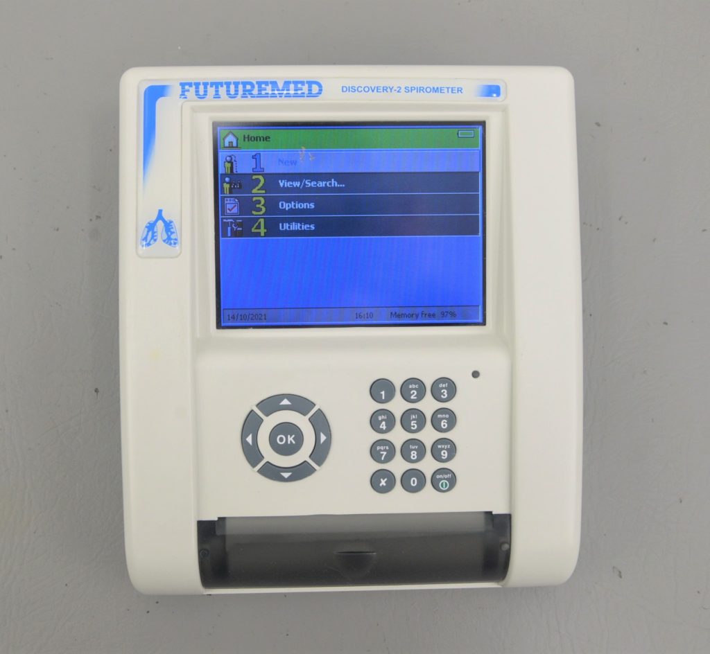 FutureMed Discovery-2 Portable Diagnostic Spirometer V1.9 System D2-35000 – Rhino Trade LLC