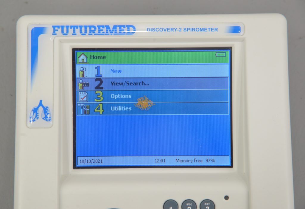 FutureMed Discovery-2 Portable Diagnostic Spirometer V1.9 System D2-35000 – Rhino Trade LLC