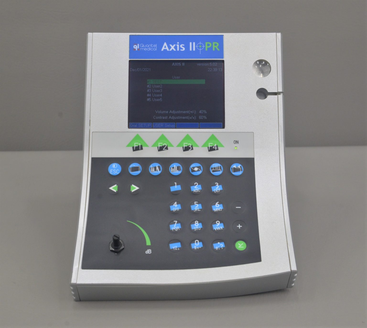 Quantel Medical Axis II PR Echograph Ultrasound A Mode Biometry and ...