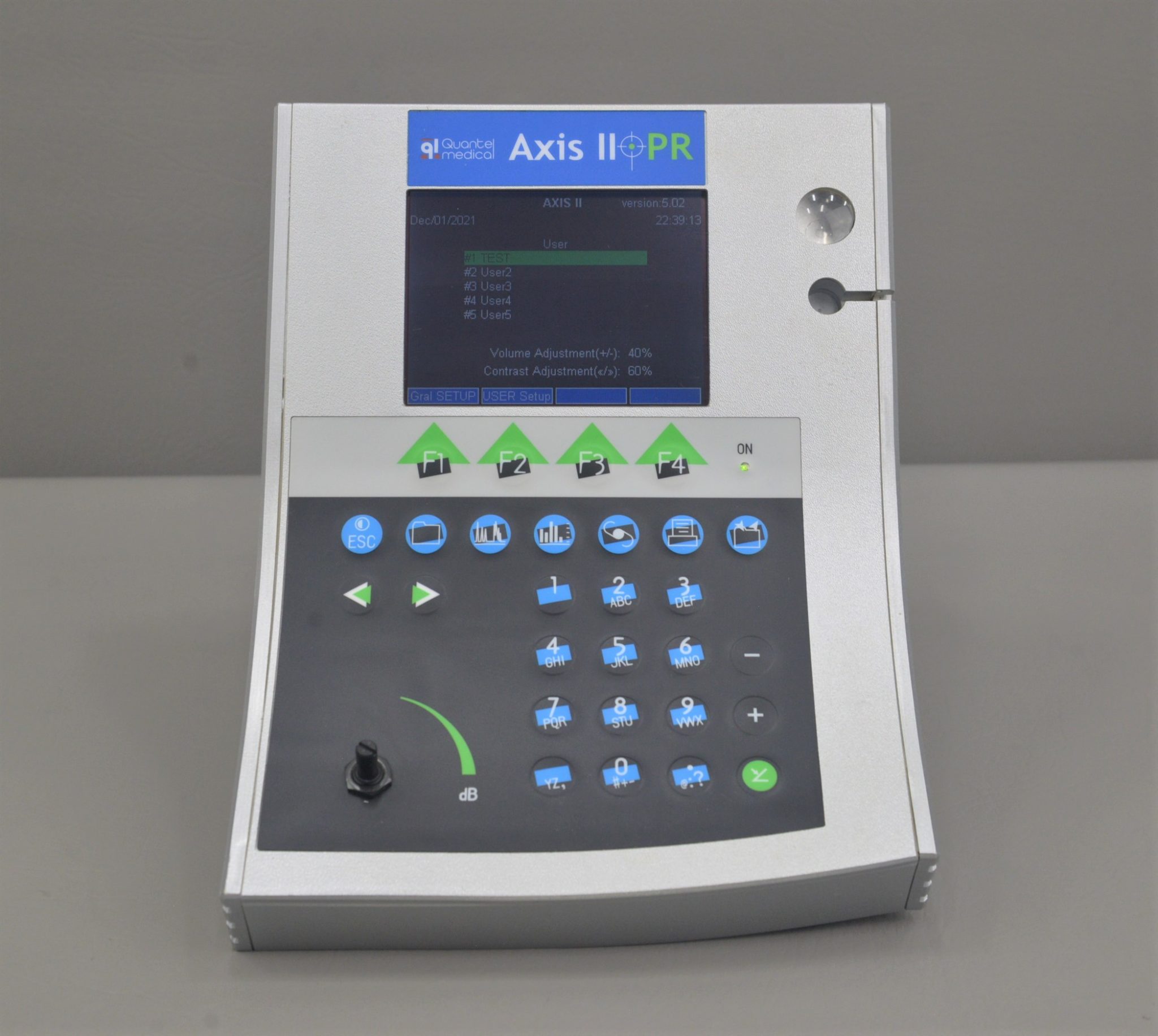 Quantel Medical Axis II PR Echograph Ultrasound A Mode Biometry and ...