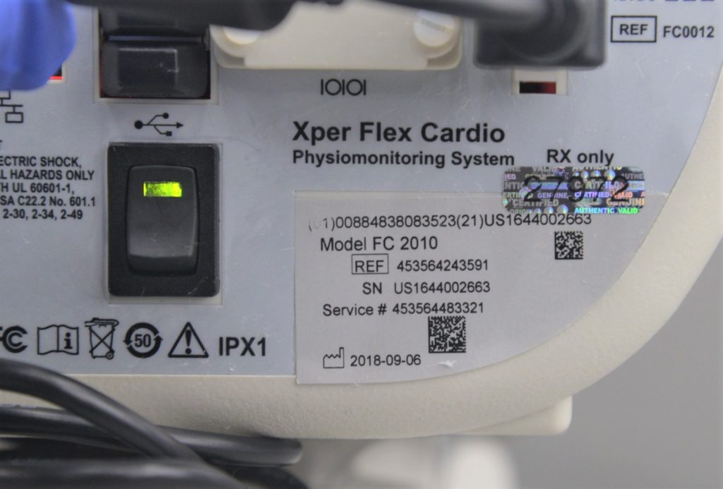 Philips FC 2010 Xper Flex Cardio Physiomonitoring System REF ...