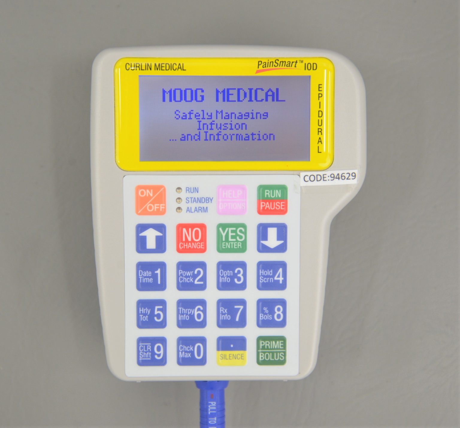 Moog Curlin Medical 92649 PainSmart IOD Epidural Infusion Pump – Rhino ...