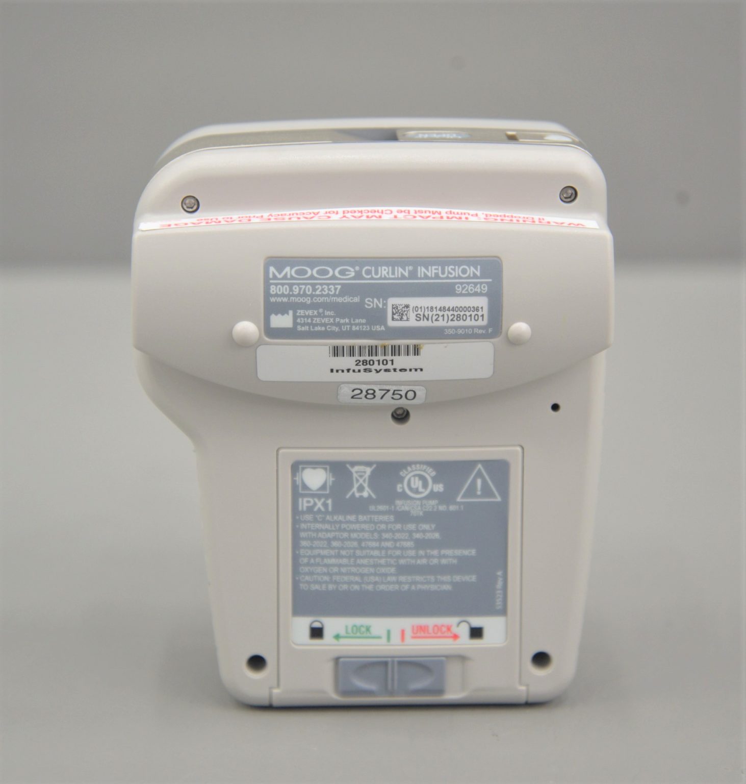Moog Curlin Medical 92649 PainSmart IOD Epidural Infusion Pump – Rhino ...