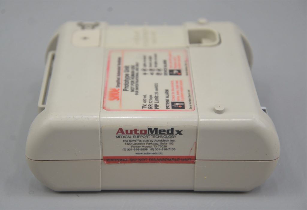 AutoMedx 450×12 SAVe Simplified Automated Ventilator Prototype Demo ...