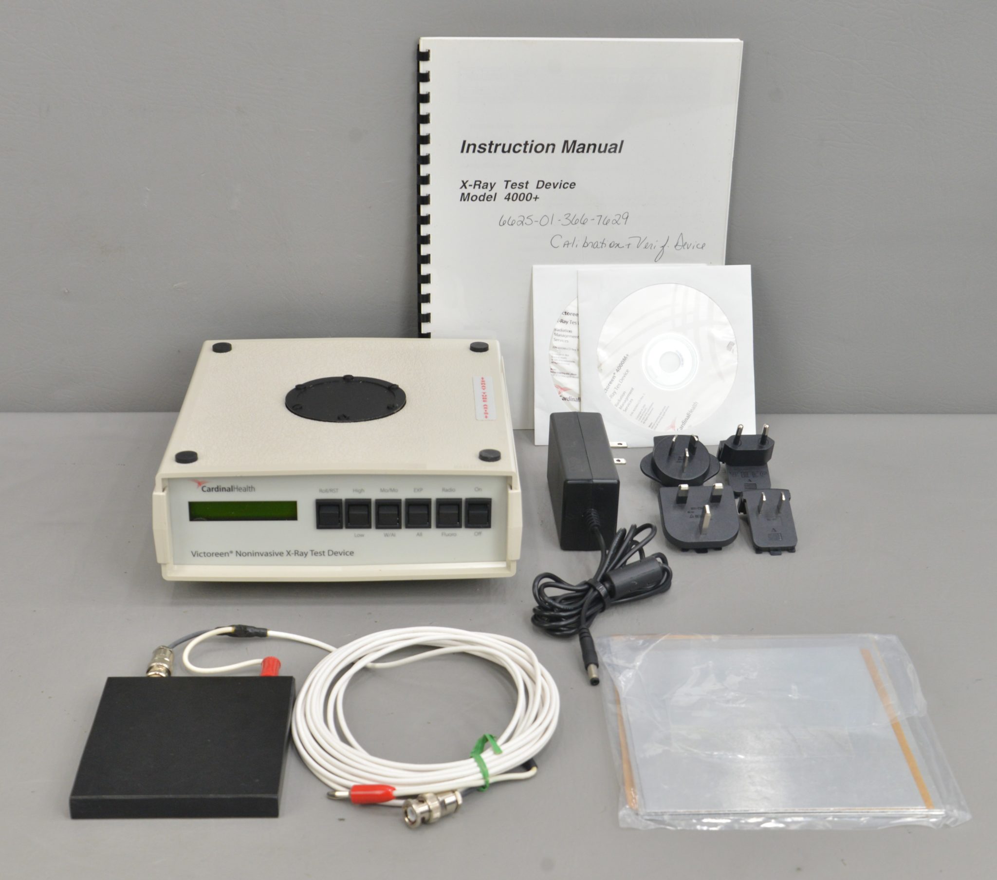 Fluke Cardinal Health Victoreen 4000M+ Non-Invasive X-Ray Test Device ...