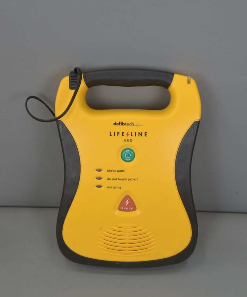 Defibtech Life Line DDU-100 Semi-Automatic Defibrillator w/ Pads & Case ...