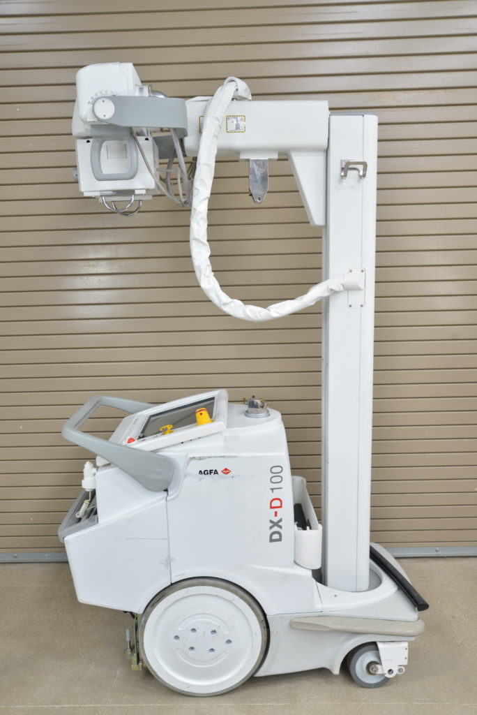 AGFA DX-D100 Type 5411/050 Digital DR Portable X-Ray System 2016 Model ...