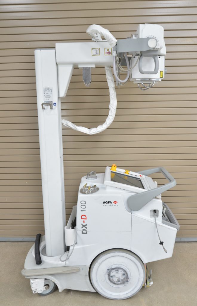 AGFA DX-D100 Type 5411/050 Digital DR Portable X-Ray System 2016 Model ...