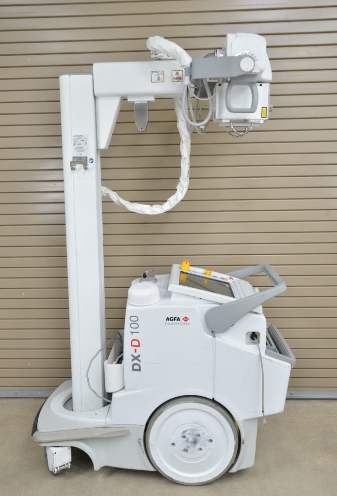 AGFA DX-D100 Type 5411/050 Digital DR Portable X-Ray System 2016 Model (31064) – Rhino Trade LLC