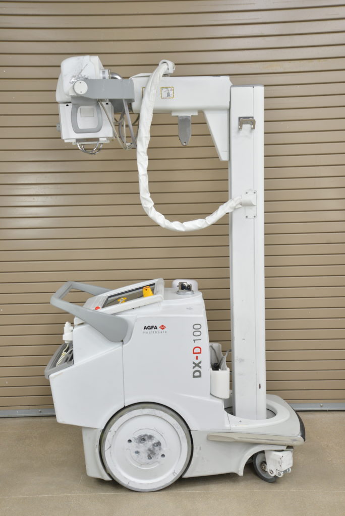 AGFA DX-D100 Type 5411/050 Digital DR Portable X-Ray System 2016 Model ...
