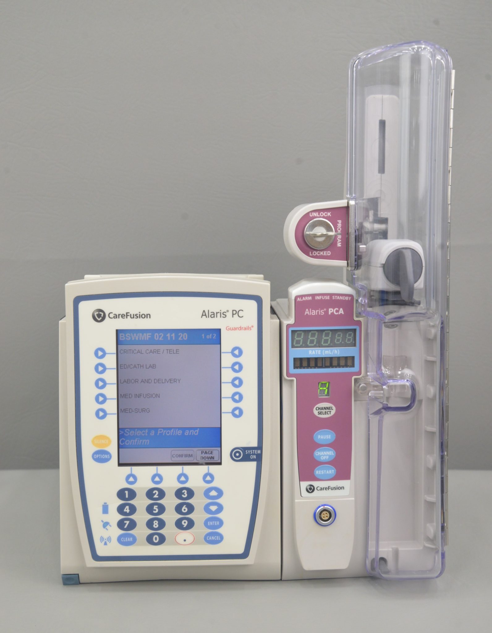 CareFusion Alaris PC Guardrails 8015 Infusion Pump Control Unit REF ...