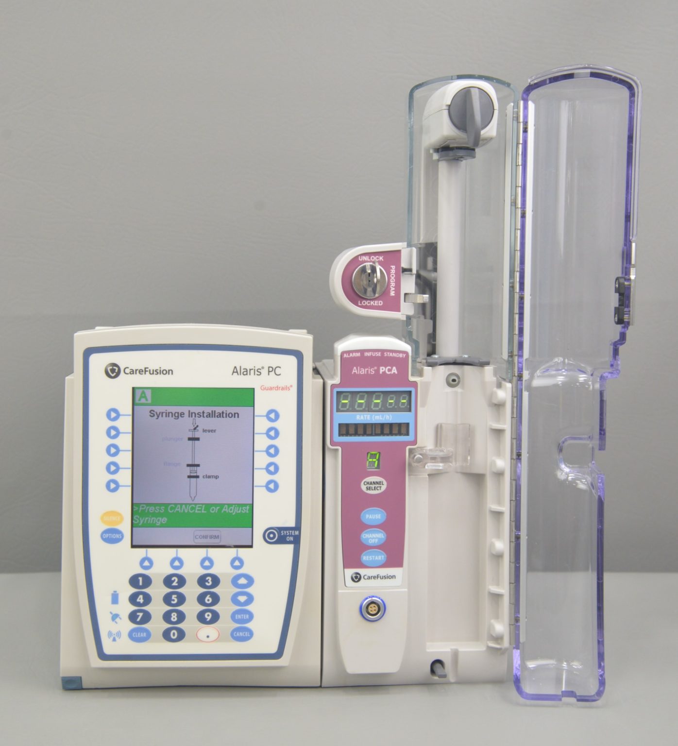 CareFusion Alaris PC Guardrails 8015 Infusion Pump Control Unit REF ...