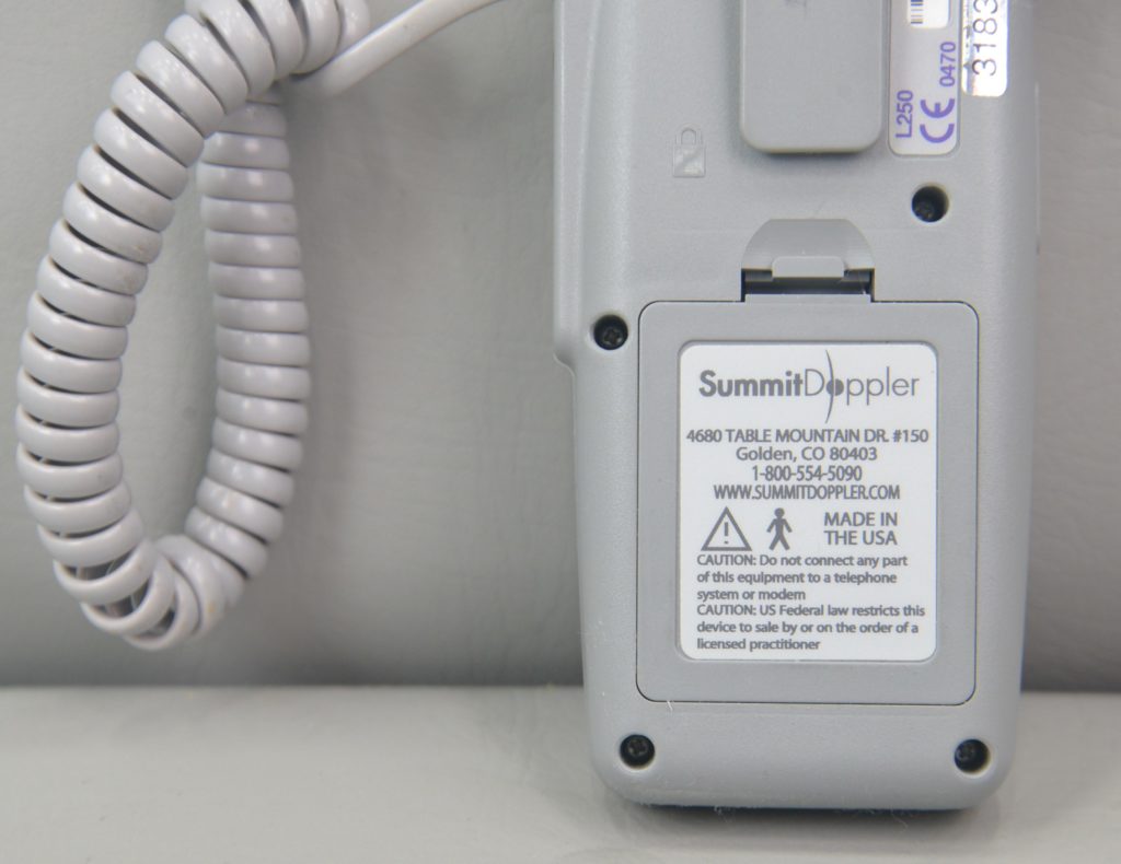 Summit Doppler LifeDop 250R with 3MHz Probe – Rhino Trade LLC