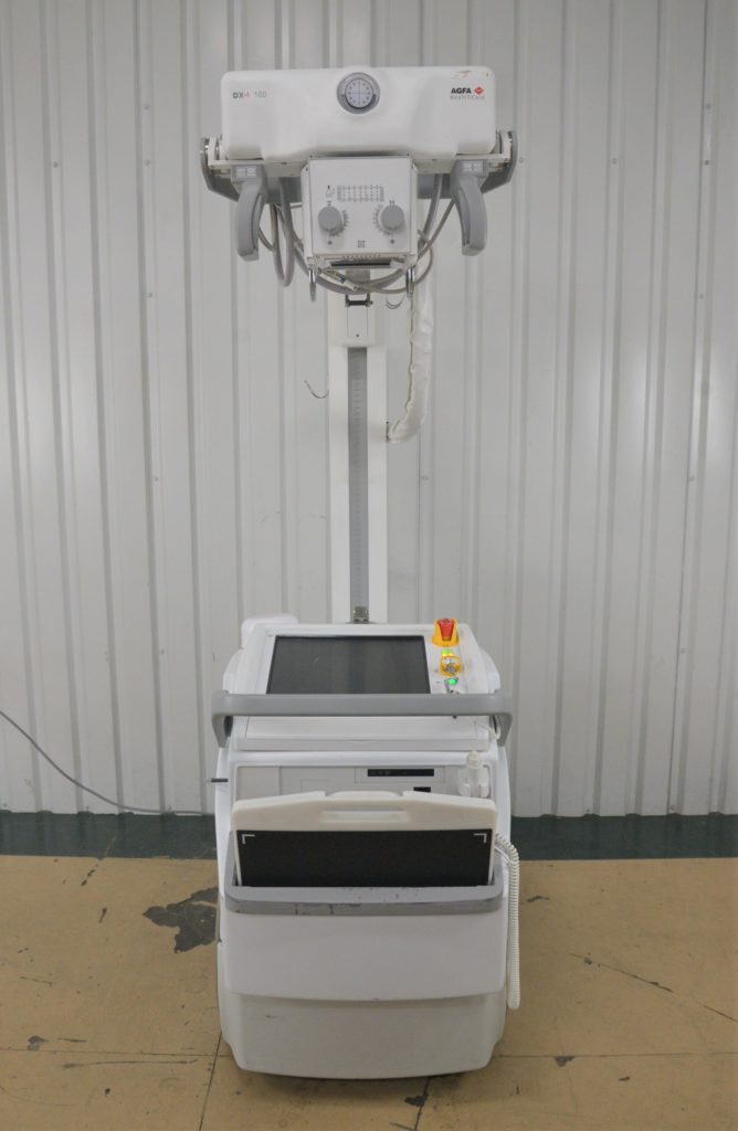 AGFA DX-D100 Type 5411/050 Portable X-Ray System w/ PAG PDR70C Grid Encasement – Rhino Trade LLC