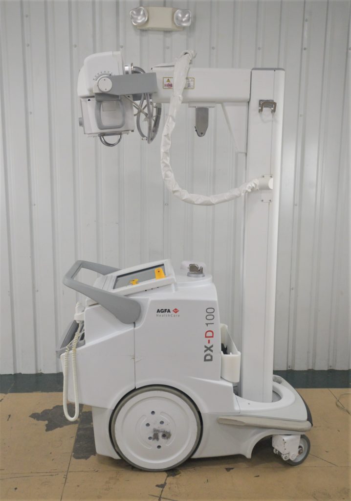 AGFA DX-D100 Type 5411/300 Digital DR Portable X-Ray System 2016 Model ...