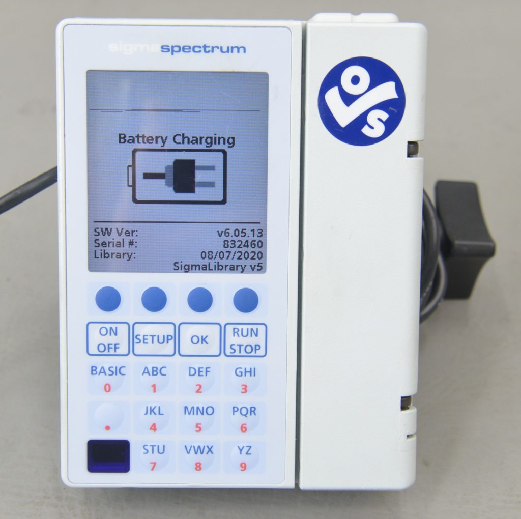 Sigma Spectrum Volumetric Infusion Pump w/ Battery – Rhino Trade LLC