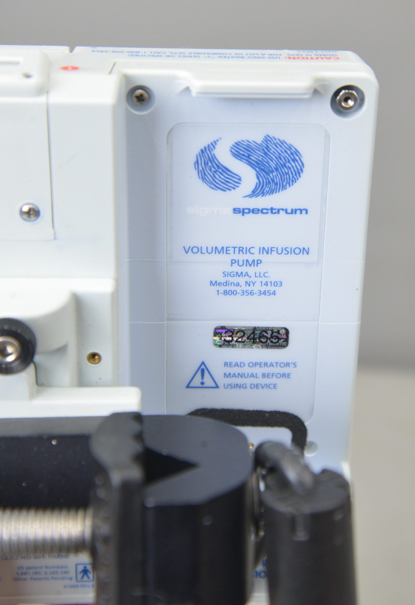 Sigma Spectrum Volumetric Infusion Pump w/ Battery – Rhino Trade LLC