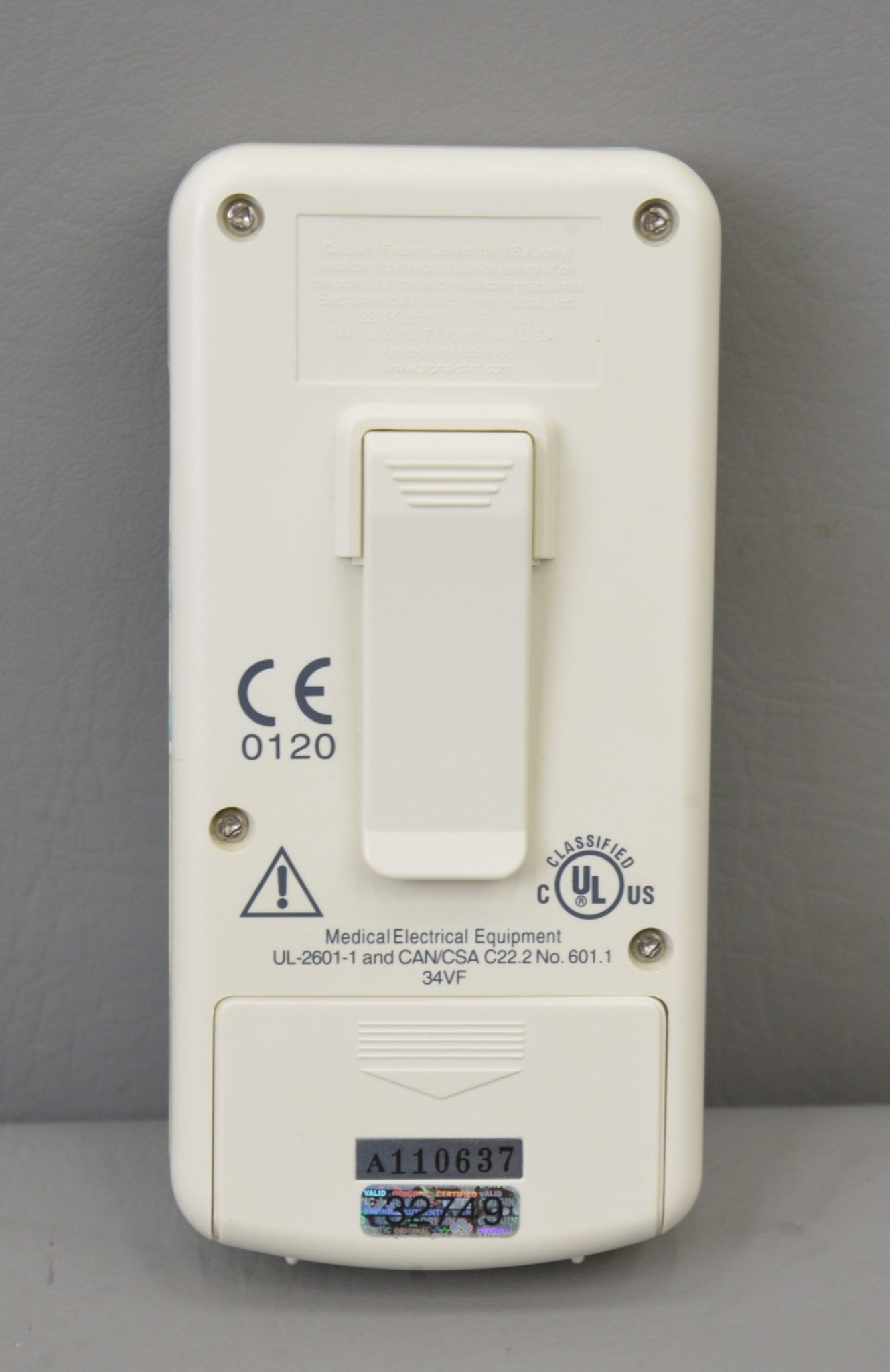 ALPHA-STIM 100 MicroCurrent and Cranial Electrotherapy Stimulator Kit ...