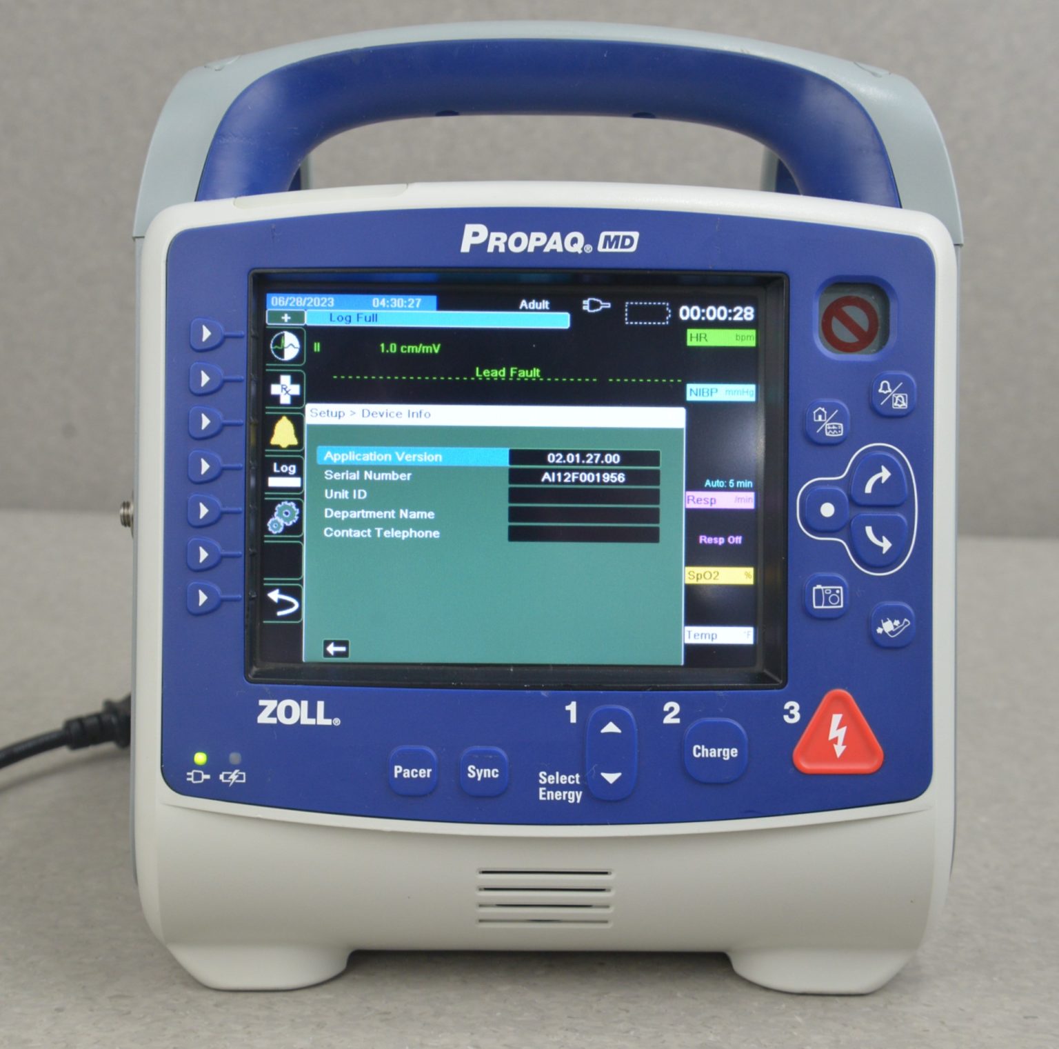 Zoll ProPaq MD IP55 Monitor/Defibrillator – Rhino Trade LLC