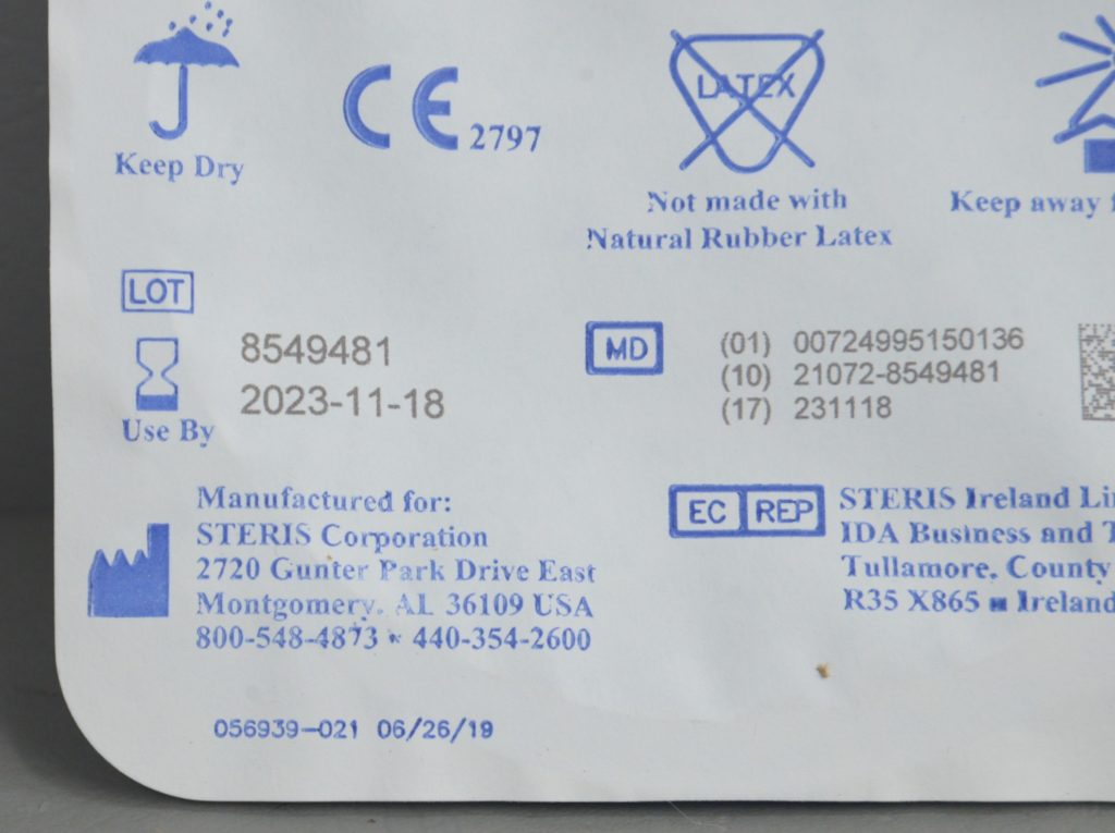 Box of 30 Steris LB53 Sterile Light Handle Cover Exp. 2023-11-18 ...