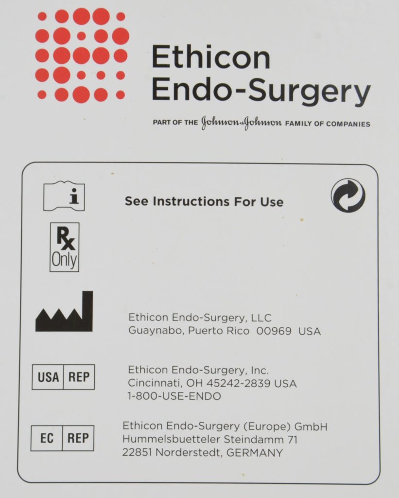 J&J Ethicon Endo-Surgery CDH29A 29mm Curved Intraluminal Stapler (ILS ...