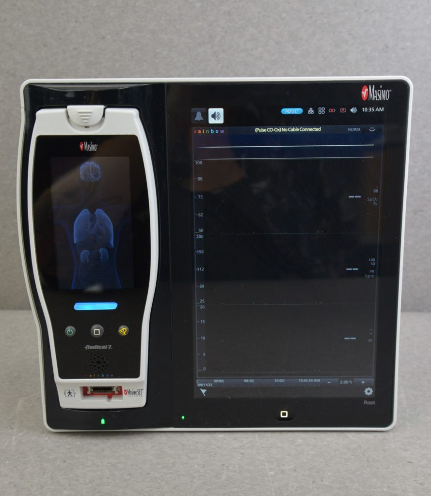 Masimo RDS7A Root Platform Patient Monitor W/ Masimo Radical-7 Touch ...