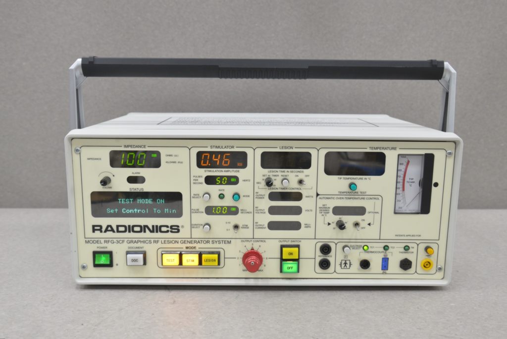Radionics RFG-3CF Graphics RF Lesion Generator System – Rhino Trade LLC
