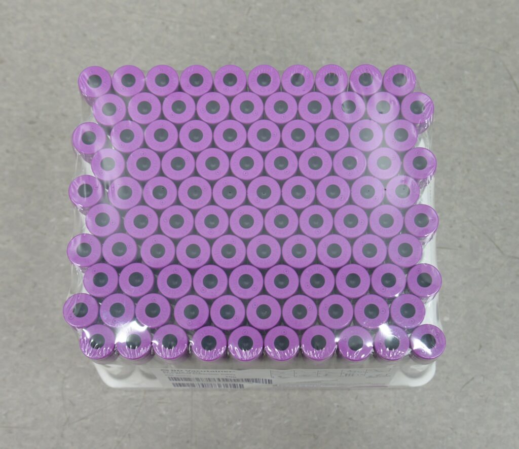 1000Pcs (10×100) BD Vacutainer K2 EDTA (K2E) 10mL Plus Blood Collection ...