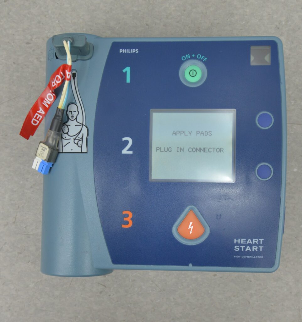 Philips FR2+ HeartStart Automated External Defibrillator W/ 2024 ...