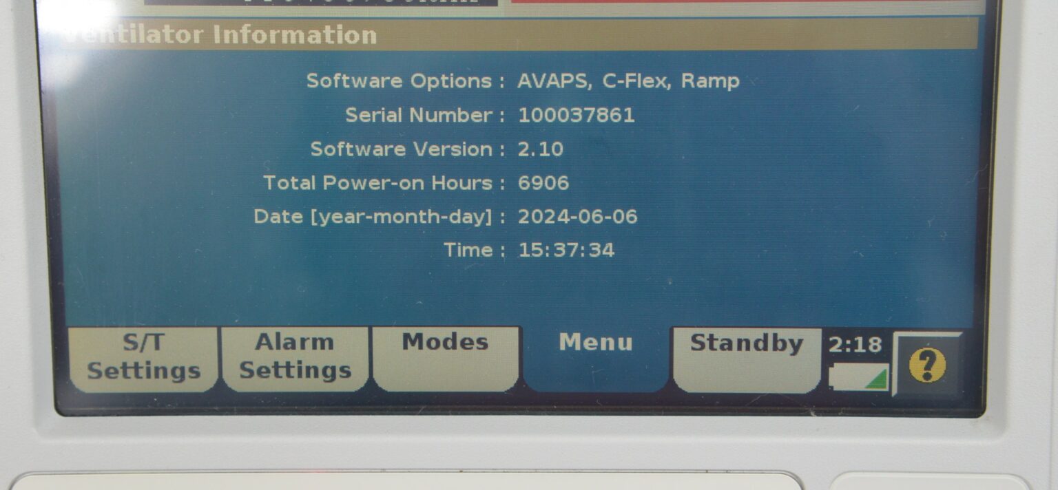 Philips Respironics V60 Ventilator System 1033544 AVAPS, C Flex, & Ramp ...
