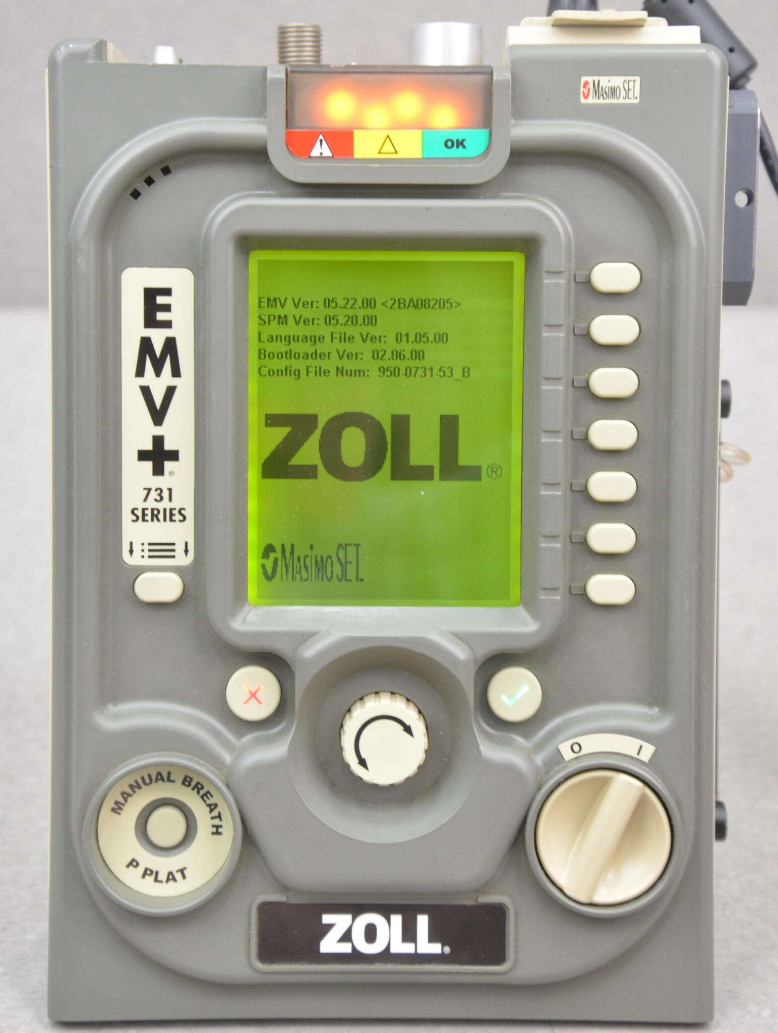 ZOLL EMV+ 731 Series 800-EMVP-04 Ventilator – Rhino Trade LLC