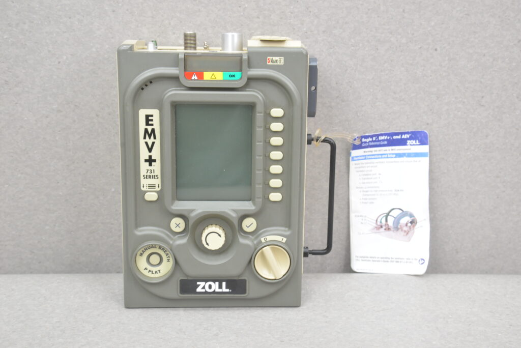 ZOLL EMV+ 731 Series 800-EMVP-04 Ventilator – Rhino Trade LLC