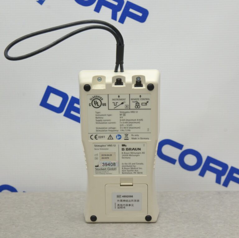 B Braun Stimuplex HNS 12 Nerve Stimulator 4892098 2016 – Rhino Trade LLC