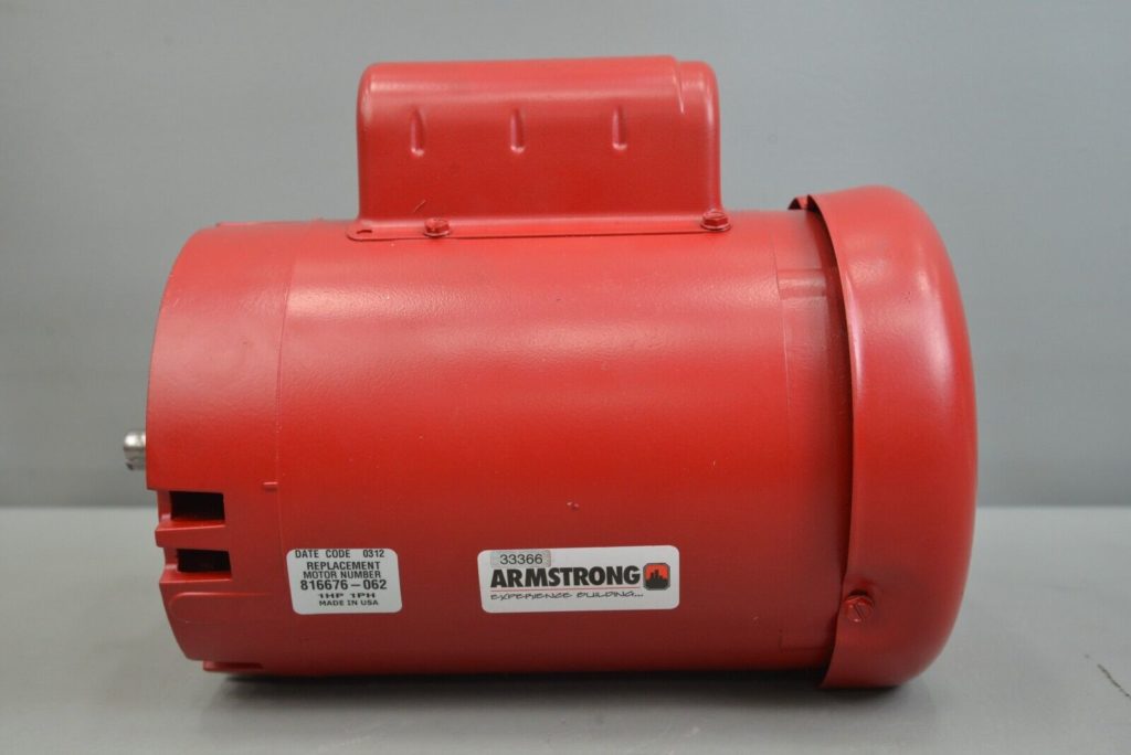 Armstrong 816676-062 Resilient Mounted Pump 1HP VL1310 1Ph 115/230V ...