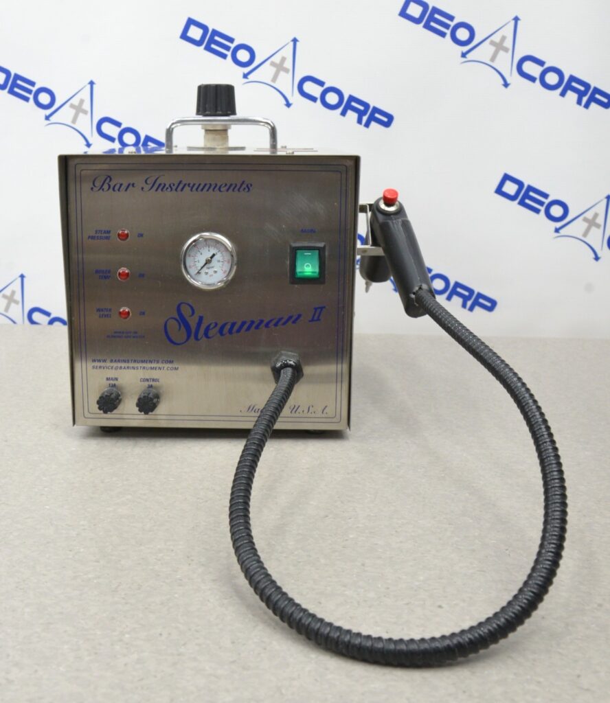 Bar Instruments Steaman II Dental Lab Self Contained Steam Cleaner ...