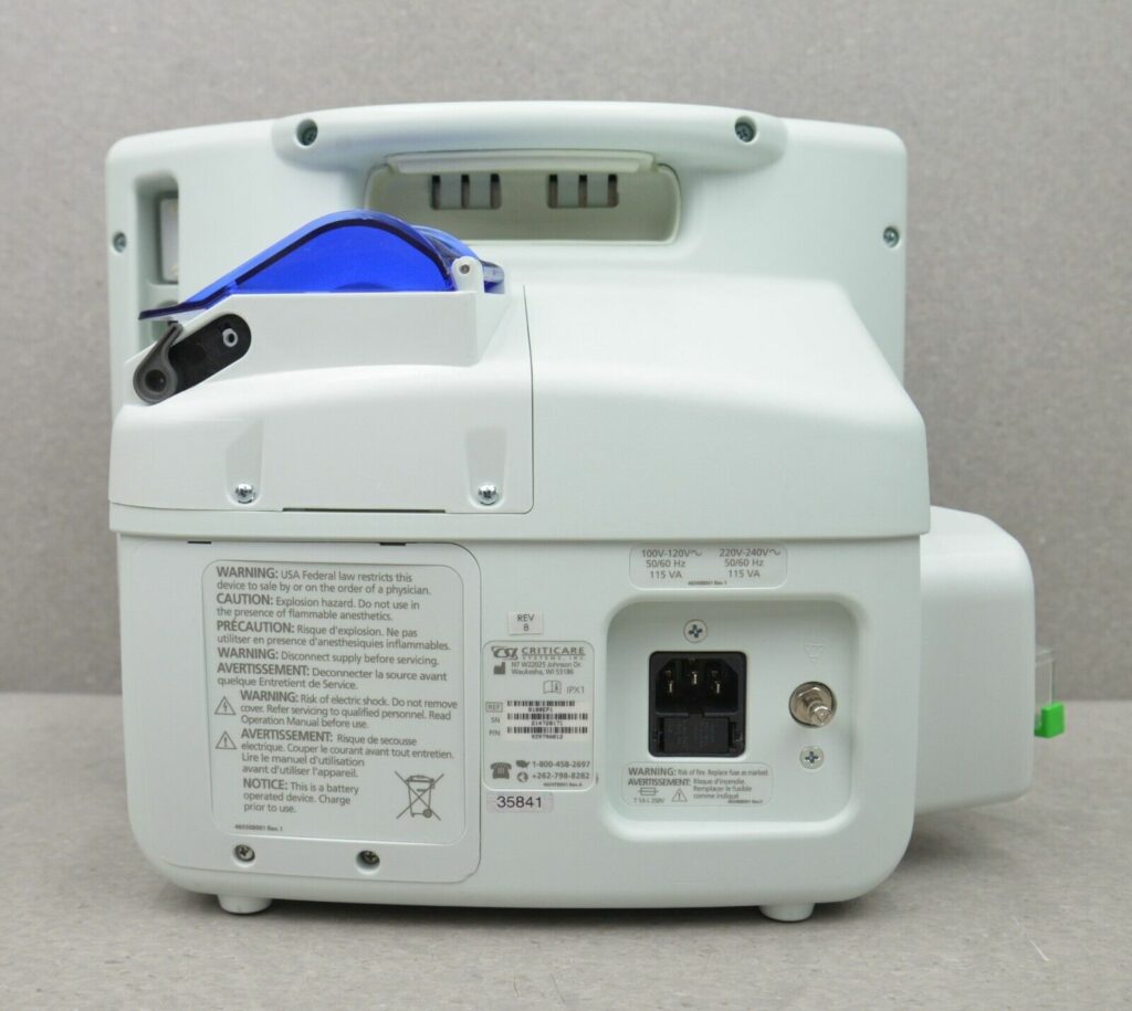Criticare Systems nGenuity 8100EP1 Patient Monitor W/ ECG, SpO2, Temp ...