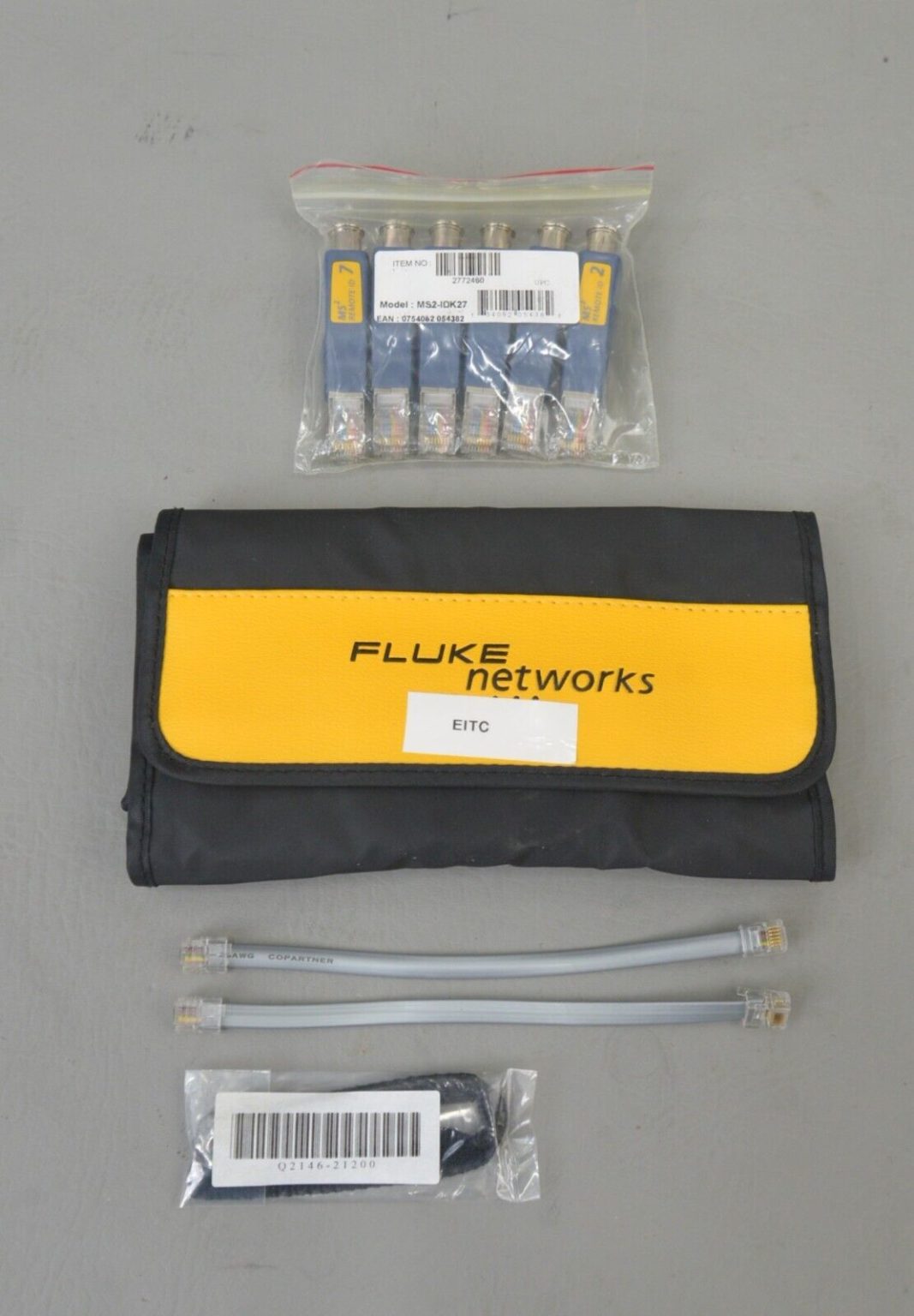 Fluke Networks CableIQ Qualification Tester Kit MicroScanner2 – Rhino ...