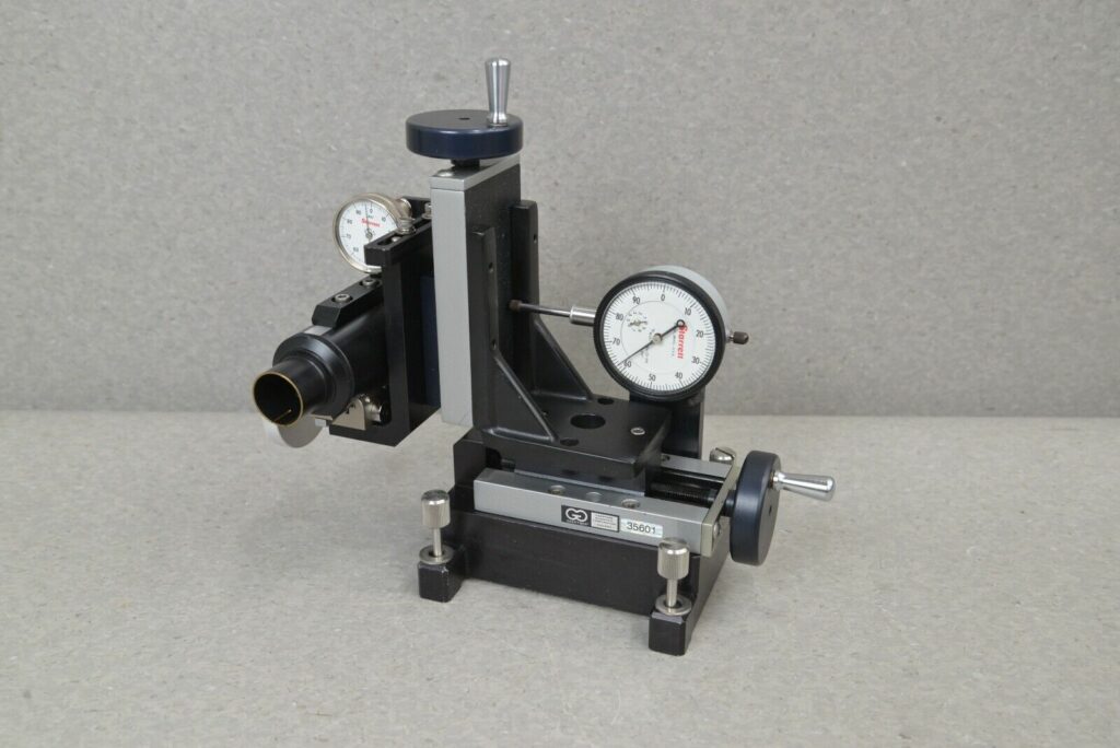 Gaertner Scientific Microscope Stage Support Base Level Dial Indicator ...