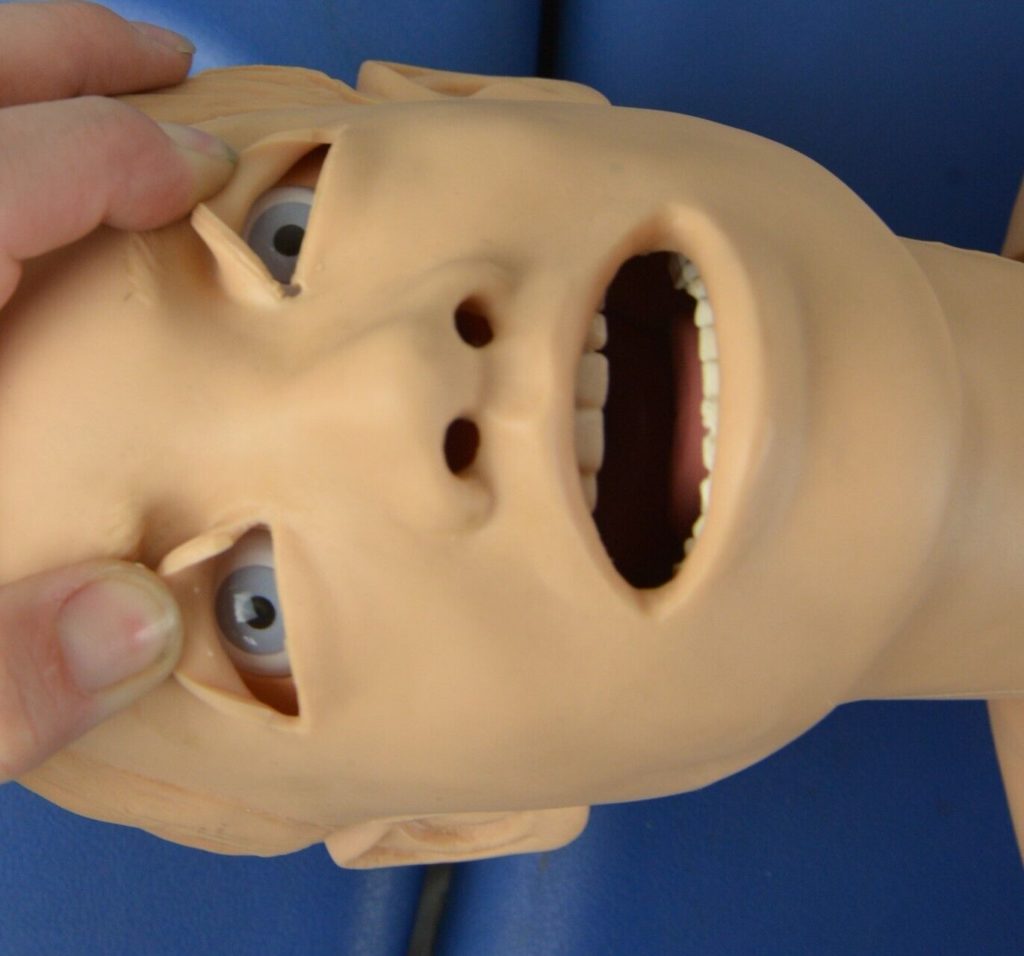 Laerdal Nursing Kid 350-05050 W/ VitalSim Vital Signs Simulator ...