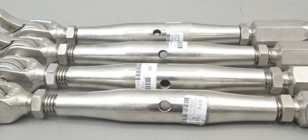 Lot of 4 Electroline Closed Body Turnbuckle with Sister Hooks 7/16 – Rhino Trade LLC