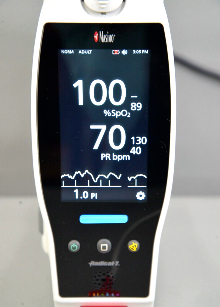 Masimo Radical-7 Touch Screen Signal & RDS-1 Charger Docking Station ...