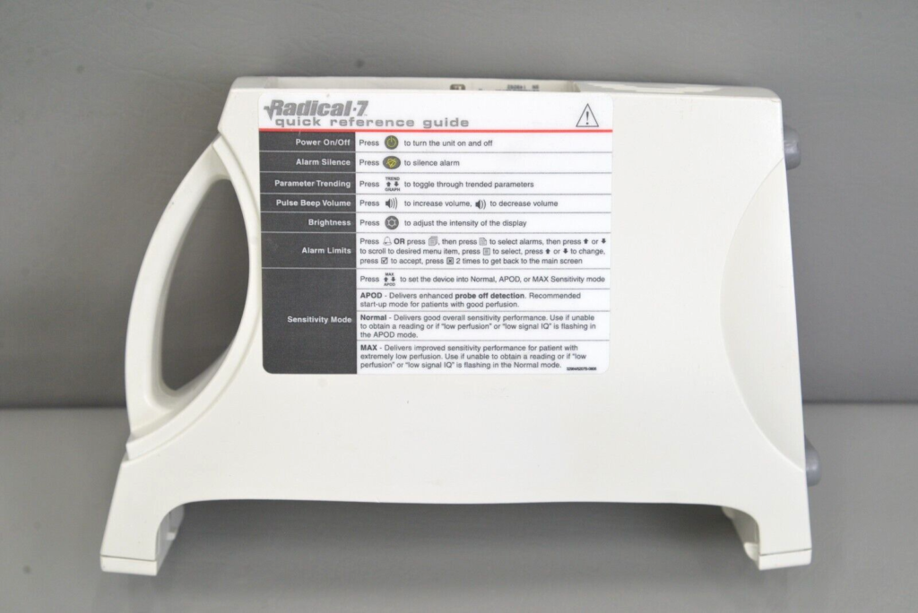 Masimo Radical-7 Touch Screen Signal & RDS-3 Charger Docking Station No ...