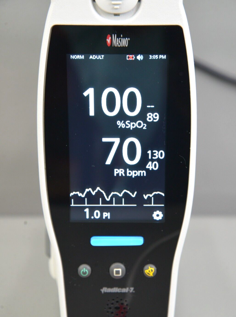 Masimo Radical-7 Touch Screen Signal & RDS-3 Charger Docking Station No ...