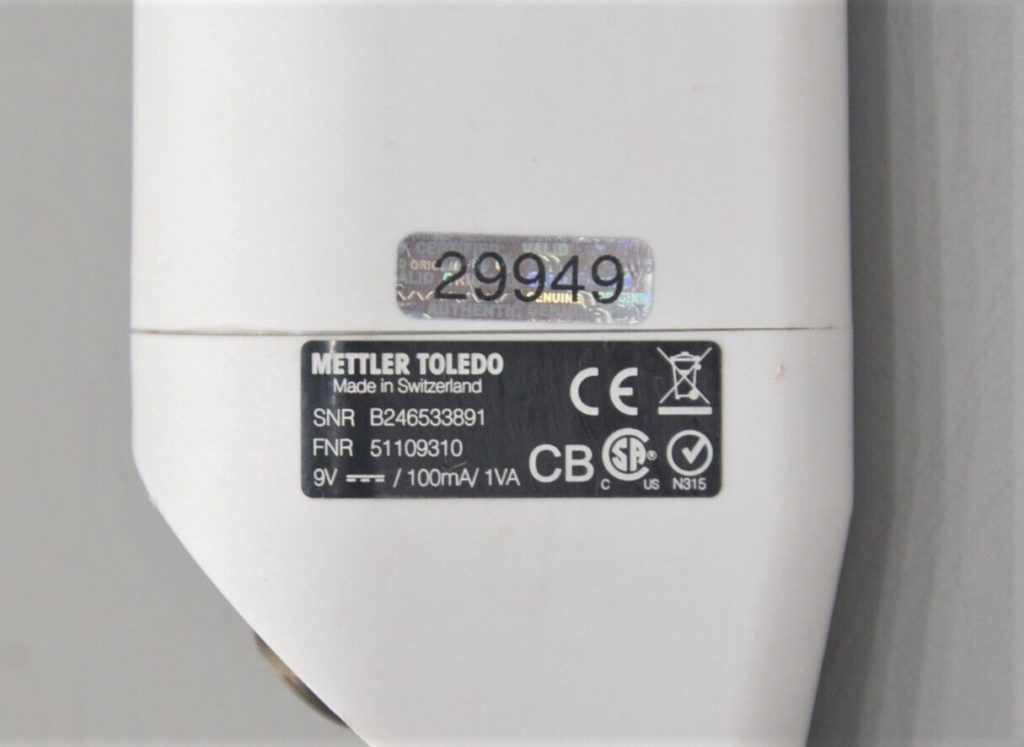 Mettler Toledo DP5 Phototrode 5-Wavelength Titration Color Change ...